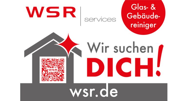 Bewirb Dich bei uns – WSR Services GmbH